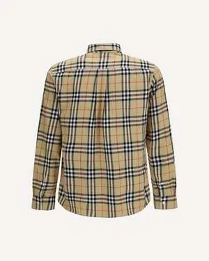Burberry Check Cotton Shirt Mae