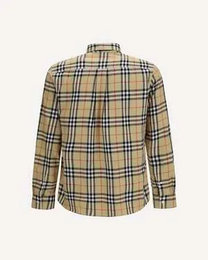 Burberry Check Cotton Shirt Mae