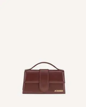 Jacquemus Le Grand Bambino Handbag - Bordeaux
