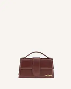 Jacquemus Le Grand Bambino Handbag - Bordeaux