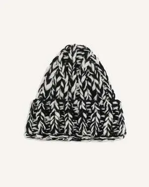 AMI Paris Xxl Wool Knit Beanie