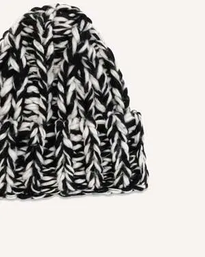AMI Paris Xxl Wool Knit Beanie