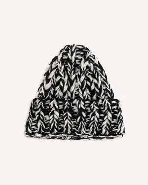 AMI Paris Xxl Wool Knit Beanie