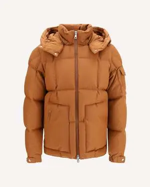 Moncler Dravenis Padded Jacket - Brown