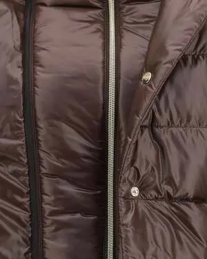 Herno High-neck Padded Jacket - Brown