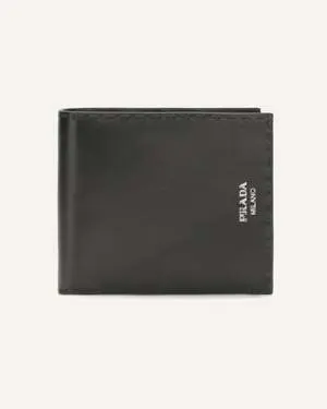 Prada Antiqued Leather Wallet