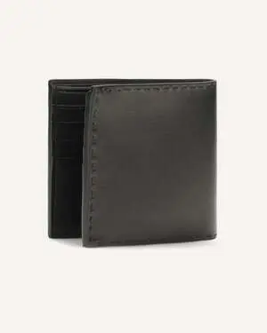 Prada Antiqued Leather Wallet
