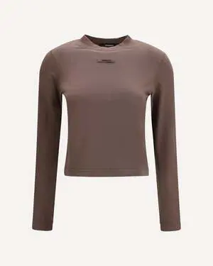 Jacquemus Long-sleeve T-shirt Feale - Brown