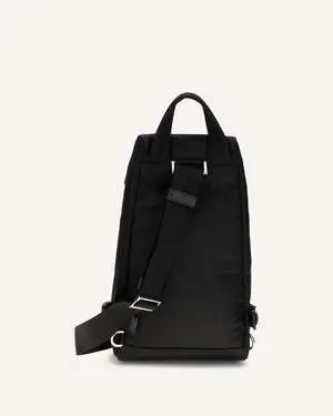 Prada Triangle Logo Backpack