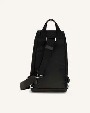 Prada Triangle Logo Backpack