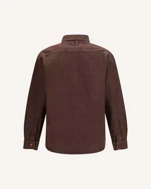 Jacquemus Simon De-nîmes Denim Shirt - Brown