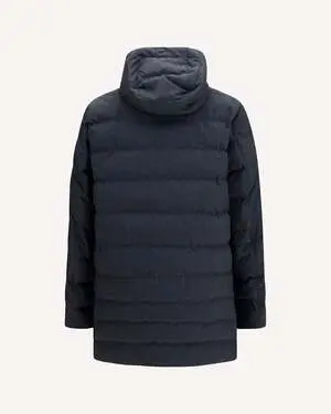 Herno Long Padded Hooded Jacket