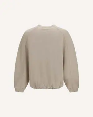 Jacquemus Le Weathirt Montaigne Crewneck Weathirt - Beige