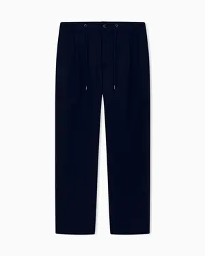 Giorgio Armani Draped Pants For Men