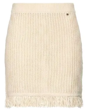 Liu Jo Mini Skirt Ivory Size Cotton