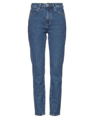 FRAME The Ruler Jeans Size Cotton, Elastane - Blue