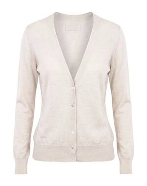 Zadig&Voltaire Cardigan Ivory Size Merino Wool - White