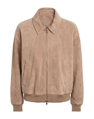 STREET LEATHERS Jacket Size Leather - Beige