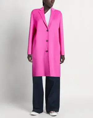 ANNIE PARIS Coat Fuchsia Size Virgin Wool