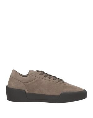 Fear Of God Man Sneakers Grey Size 10 Leather Grey