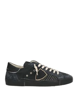 Philippe Model Sneakers Charcoal Size Leather - Grey