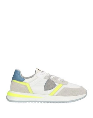 Philippe Model Sneakers Light Size Leather, Textile Fibers - Grey