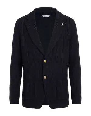 MANUEL RITZ Blazer Midnight Size Acrylic, Virgin Wool