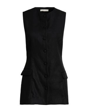 Faithfull The Brand Tailored Vest Size Linen - Black