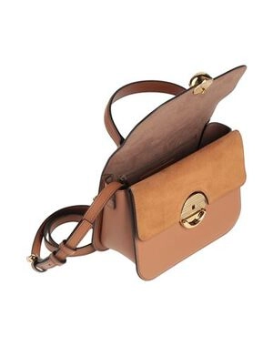 Furla Handbag Taupe Leather - Brown