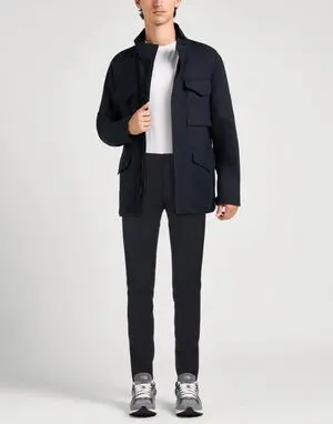 DONDUP Pants Midnight Size Polyester, Virgin Wool, Elastane - Blue