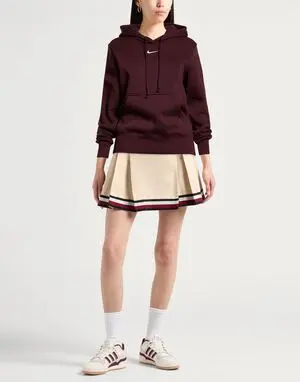 Nike Sweatshirt Burgundy Size Cotton, Polyester