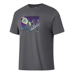 LI-NING X Curry China Tour City Dongguan T-shirt - Grey
