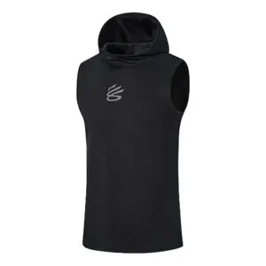 LI-NING X Curry China Tour Hooded Tank Top - Black