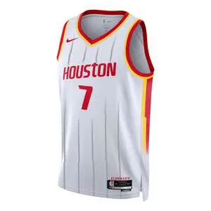 Nike Dri-fit Nba Houston Rockets Association Edition Swingman Jersey - White