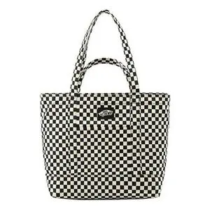 VANS Tell All Zip Tote Bag 'white Black