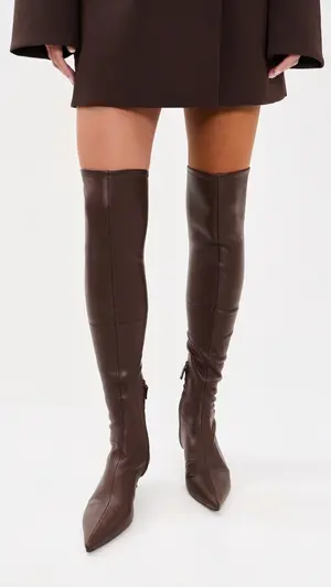 Simkhai Joni Stretch Leather Over-the-knee Boots