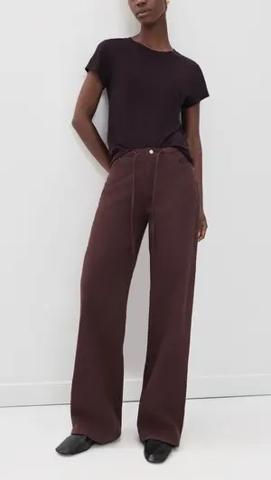 Warp + Weft The Big Easy Wide Leg Jeans