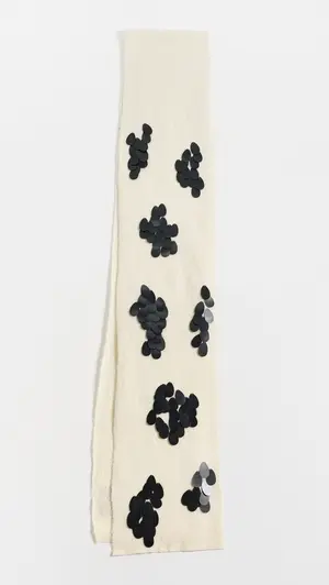 Chan Luu Sequined Wool Scarf