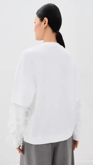 DARKPARK Troy Double Sleeve Feather Tee