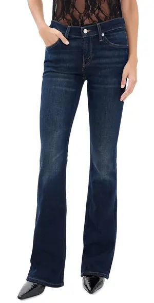 RE/DONE Micro Bootcut Jeans - Barely Worn