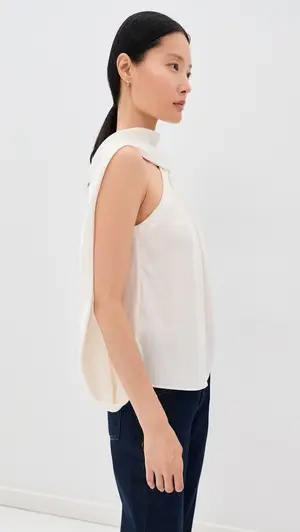 Simkhai Scarlett Cape Top
