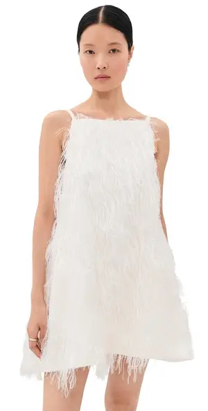 Simkhai Kalla Mini Dress - Ivory