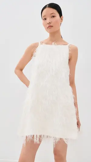 Simkhai Kalla Mini Dress - Ivory