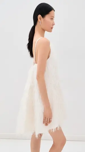Simkhai Kalla Mini Dress - Ivory