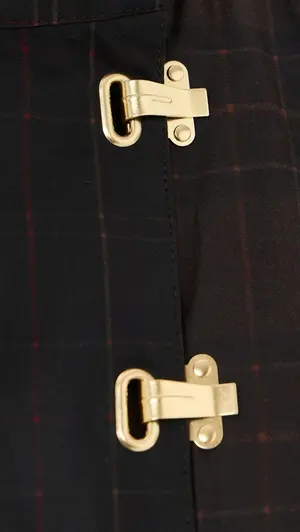 Barbour Hazelwood Checked Wax Jacket