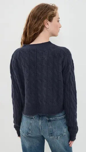 RE/DONE Rowe Cashmere Pullover