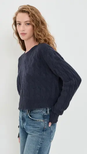 RE/DONE Rowe Cashmere Pullover