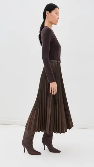 Simkhai Trista Long Sleeve Midi Dress