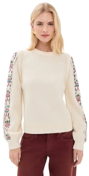 Ba&sh Elda Pullover - Ecru