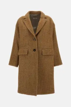 Alberto Biani Cappotto - Marrone